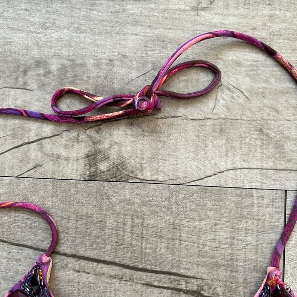 Victoria's Secret | Swim | Victorias Secret Very Sexy Jewel Gem String ...